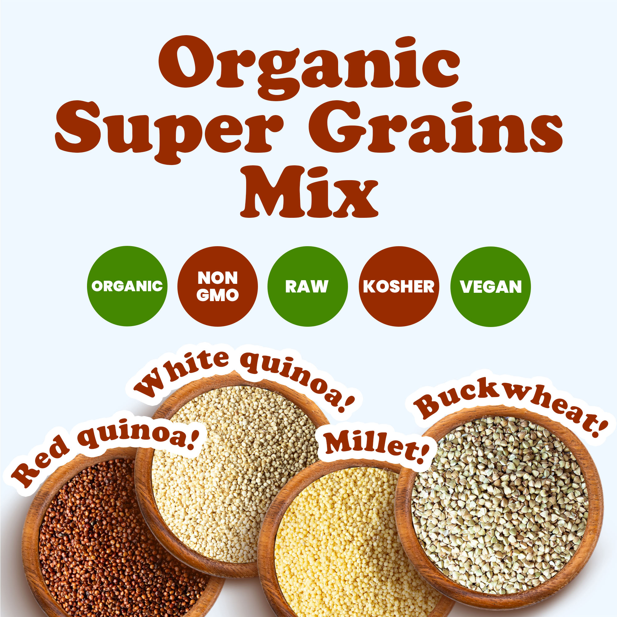 Organic Super Grains Mix – Gavisco Traders